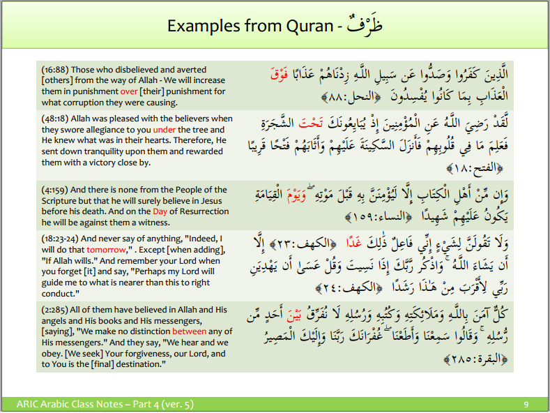 Adverbs – Understand-Arabic.com